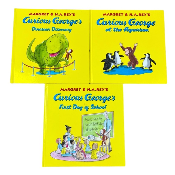 Curious George | Other | Curious George Book Bundle By Margret H A Rays ...